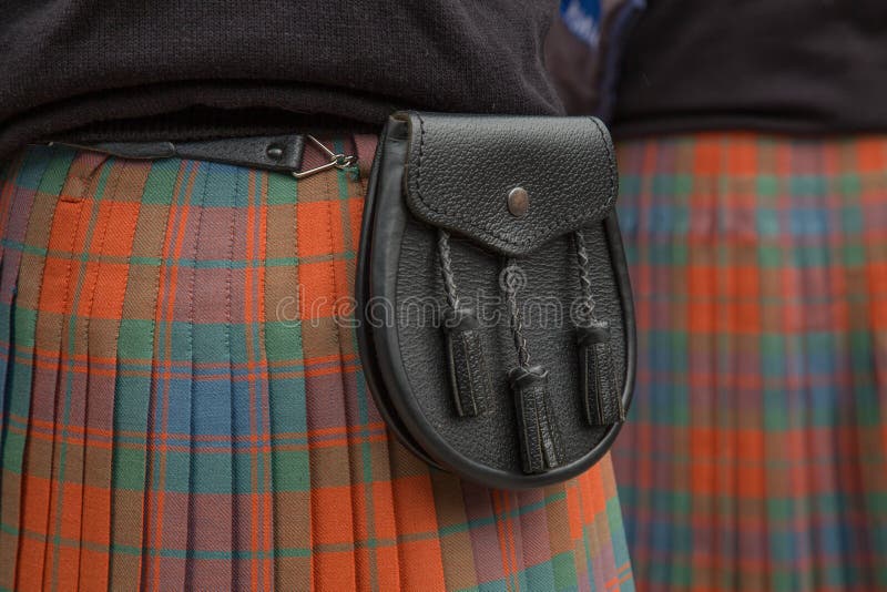 Background Kilt Closeup Canteen Stock Photo - Image of fabric, design ...