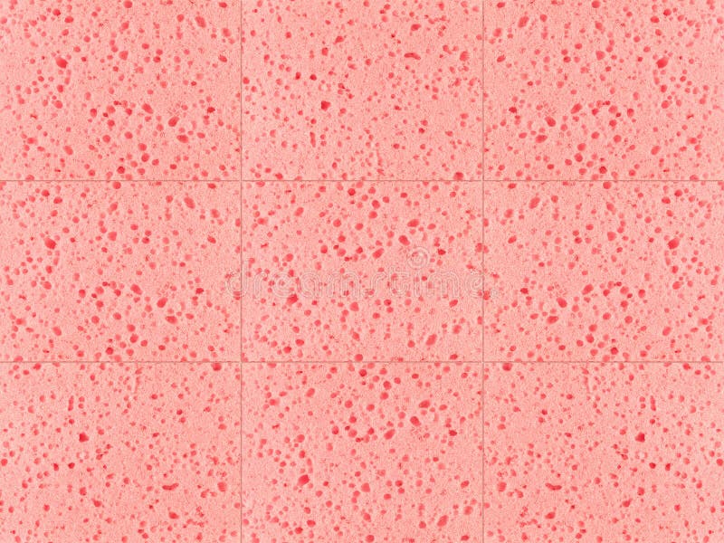 Background from a Kitchen Sponge Stock Image - Image of pink, sponge ...