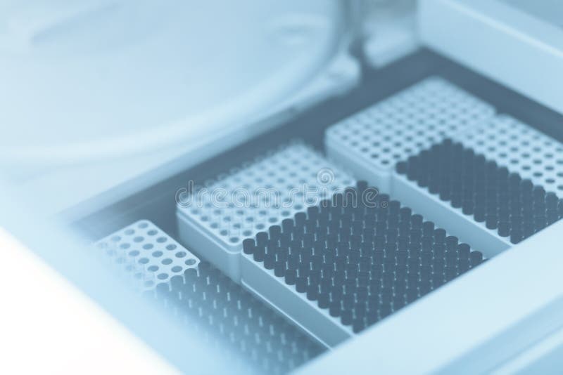 Background Laboratory Test Tubes in Modern Equipment Stock Image ...