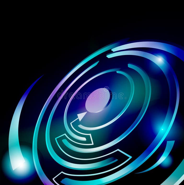 Background from a Labyrinth with a Red Arrow Stock Vector ...