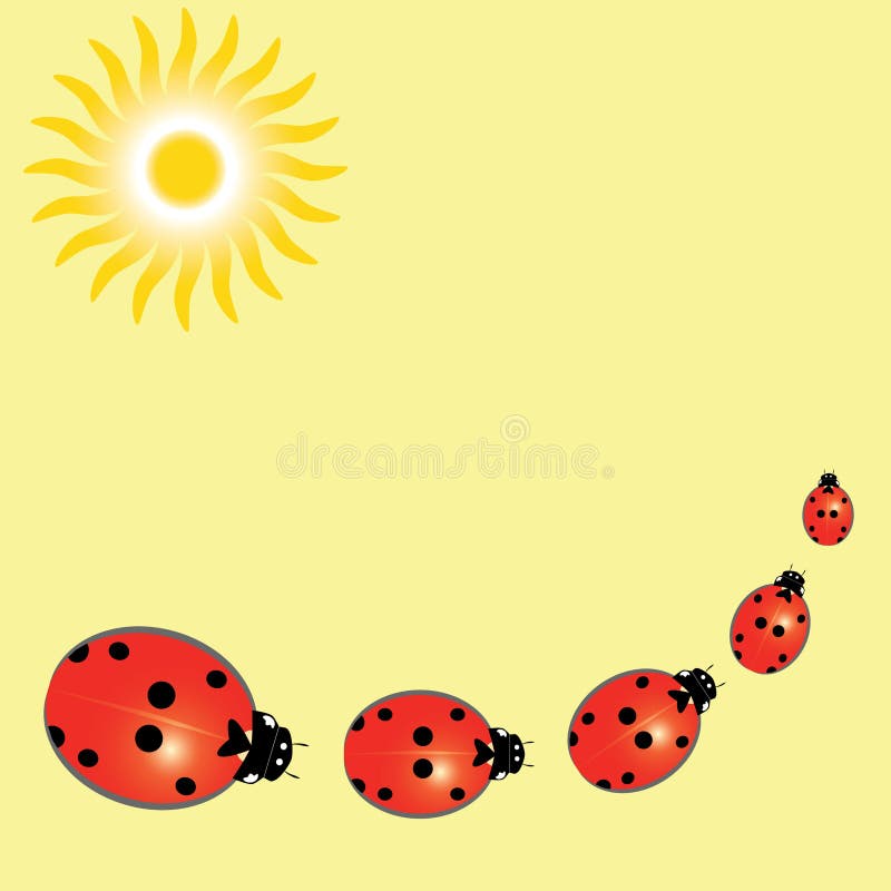 Child Ladybugs Stock Illustrations – 424 Child Ladybugs Stock ...
