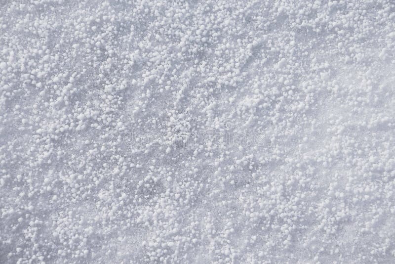 Background of Large Grains of Snow. Stock Photo - Image of patch, light ...