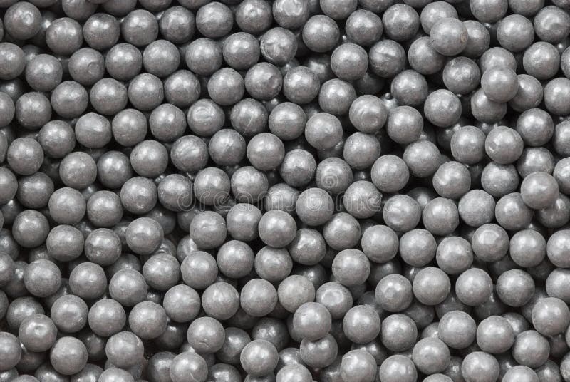 Background from a Large Lead Shot Stock Image - Image of weapons, shot ...