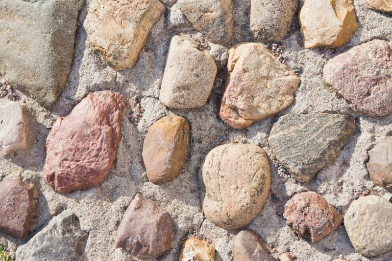 Background from Large Number of Colored Stones Stock Photo - Image of ...