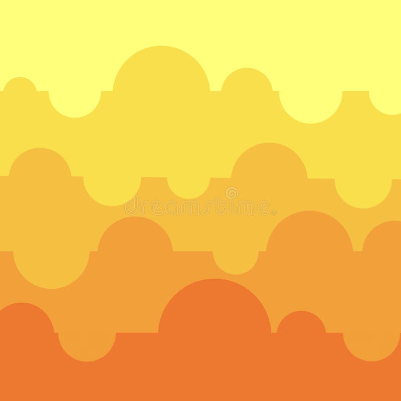 Abstract Orange and Yellow Gradient Background Stock Illustration ...