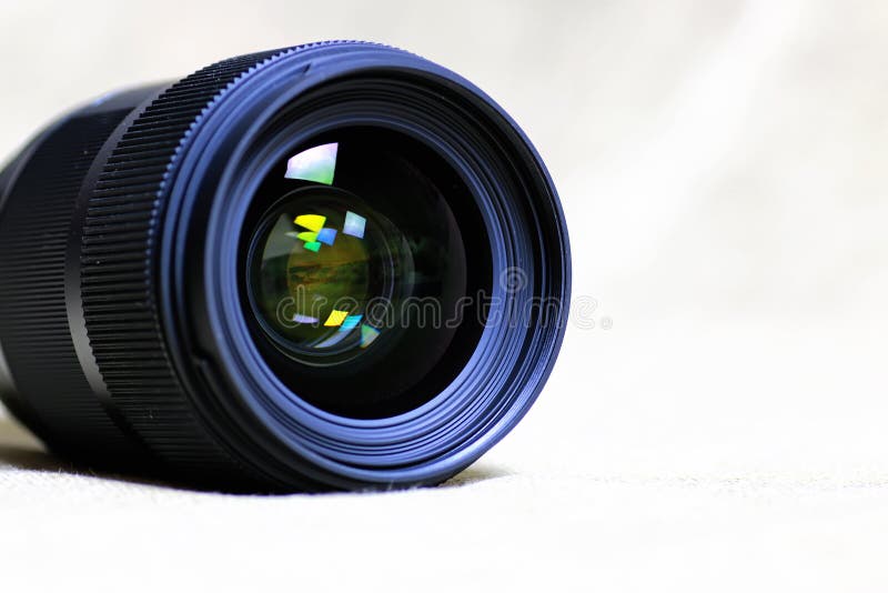 Background of Lens Flare Object Stock Image - Image of flare, closeup ...