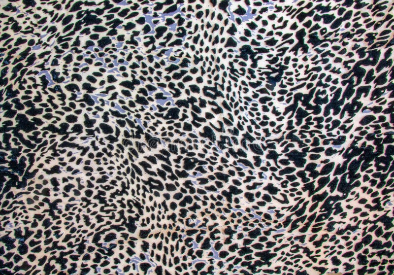 Background with Leopard Texture, Close Up. Leopard Dyed Fabric Stock ...