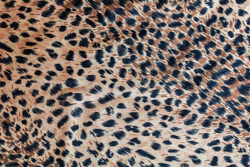 Background with Leopard Texture, Close Up. Leopard Dyed Fabric Stock ...