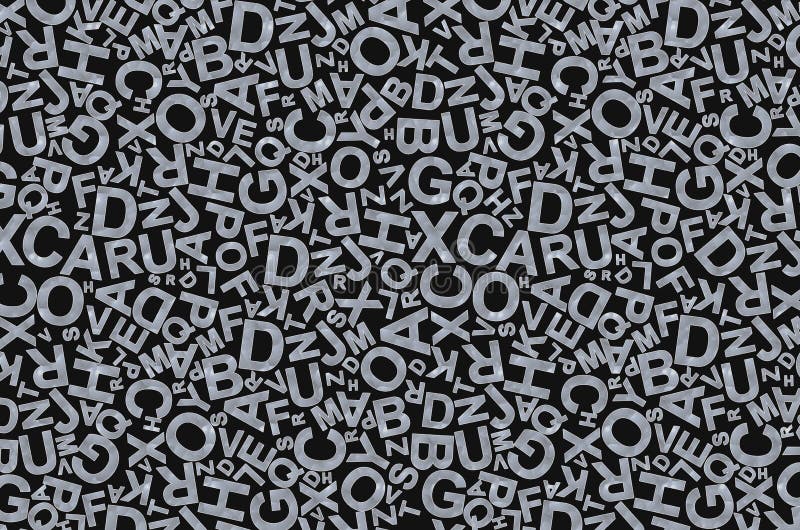 Background with letters. stock illustration. Illustration of creative ...