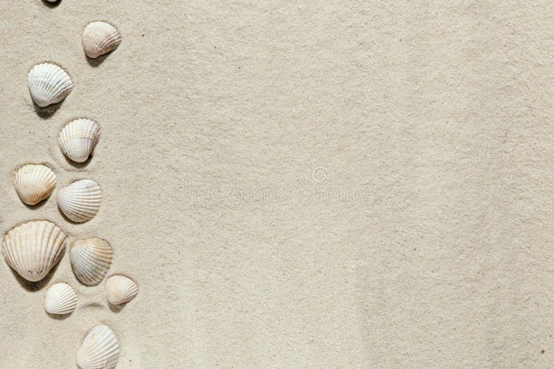 Background of Light Beach Sand with Space for Text. Stock Photo - Image ...