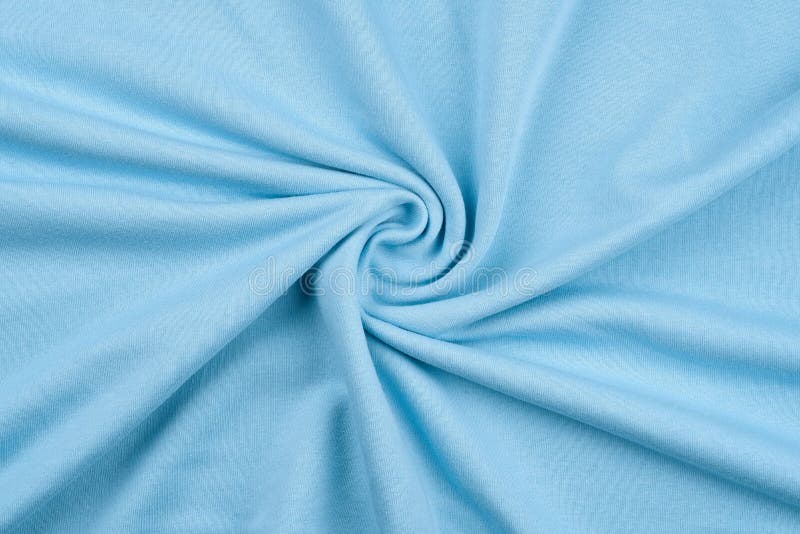 Background from Light Blue Monochrome Cotton Fabric. Stock Photo ...