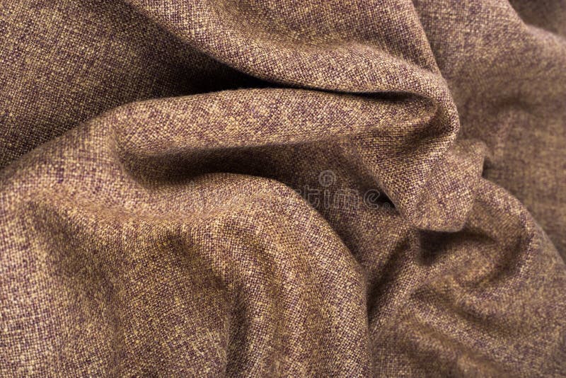 Background from Light Brown Twisted Fabric Stock Photo - Image of ...