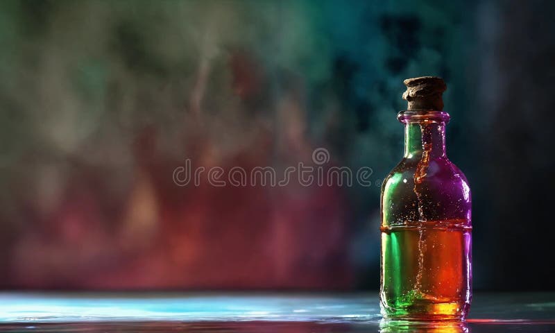 Background Light Effect Casuistry from Colored Glass Stock Illustration ...