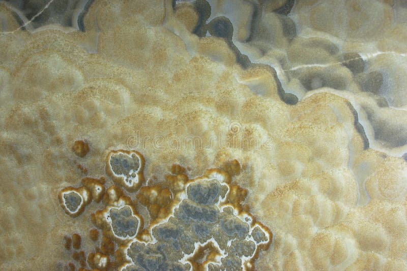 Background from a Light Natural Stone Onyx with Bubbles and Gray Stains ...