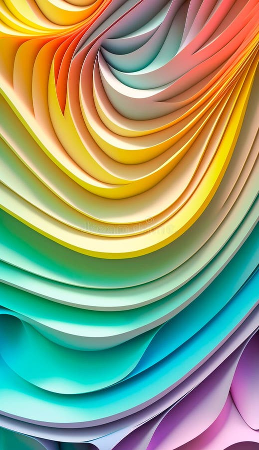 Background of Line Textures in Pastel Colors. Vertical Background Stock ...