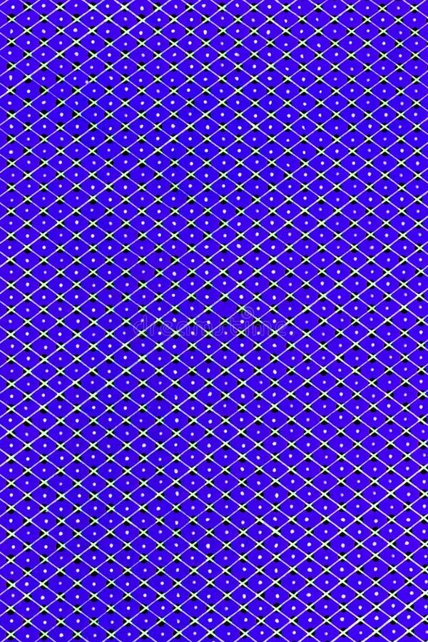 A Background of Lines and Dots Forming a Grid Shape. Stock Illustration ...