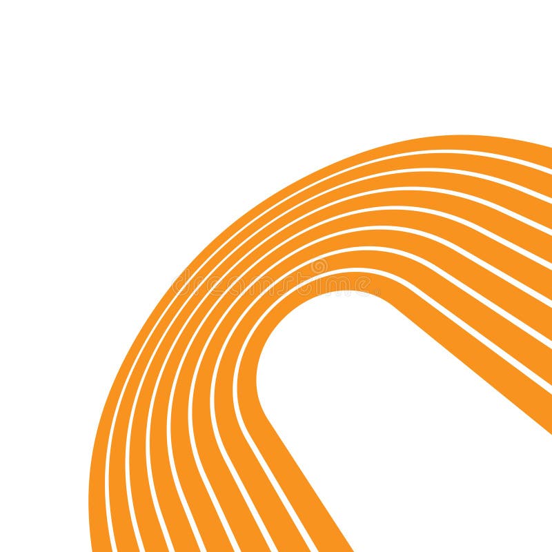 Vector Layout Template Design for Run. Poster Design with Abstract ...