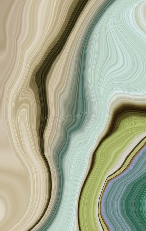 Background with Liquid Marble Texture, Colorful Paint, Color Mixing ...
