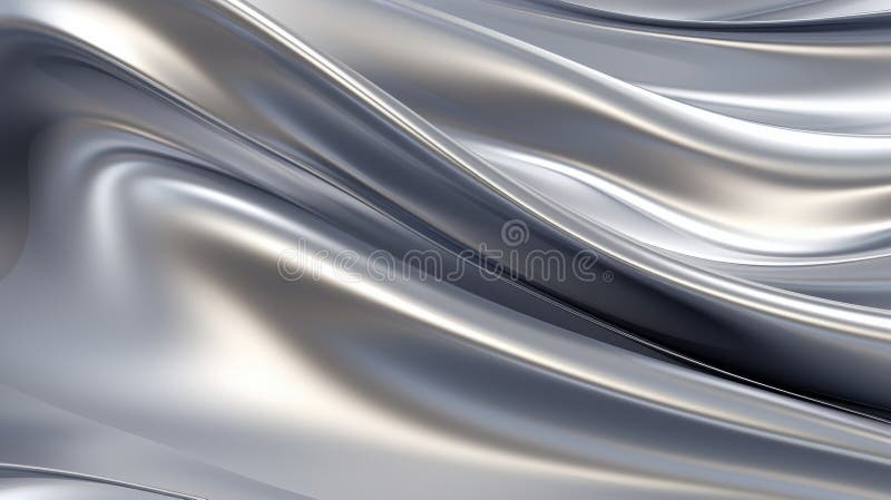 The Reflections on the Metallic Surface Create an Illusion of Movement ...