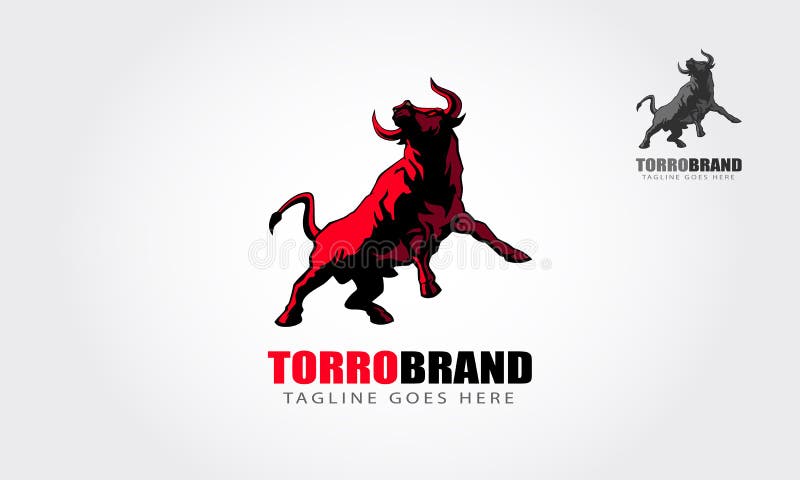 Torro Brand Logo Template. stock illustration. Illustration of growth ...