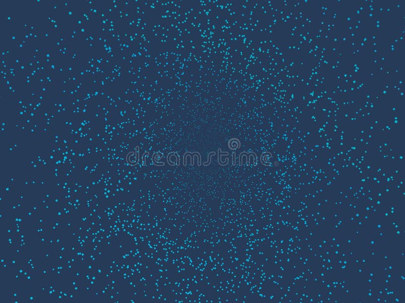 Background with Lots of Blue Squares Creating the Illusion of a Starry ...