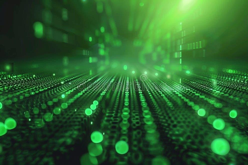 Background with Lots of Light Spots. Stock Illustration - Illustration ...