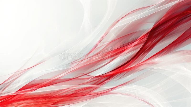 A Background with Lots of White Space and Modern Simple Red Lines Stock ...