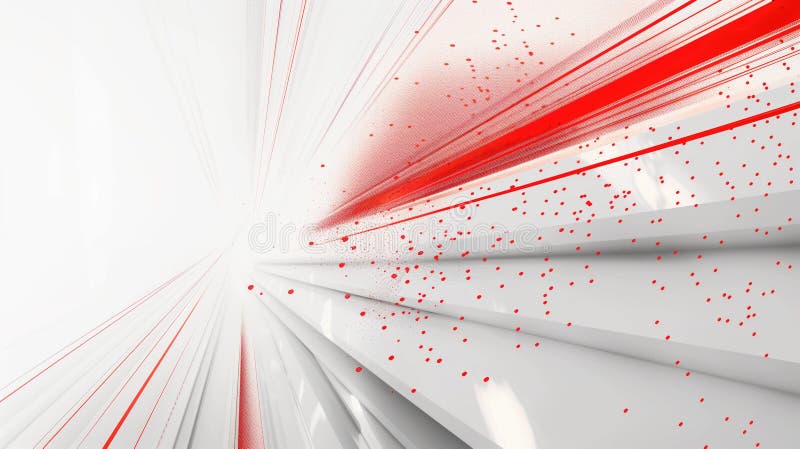 A Background with Lots of White Space and Modern Simple Red Lines Stock ...