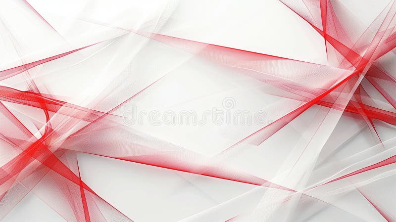 A Background with Lots of White Space and Modern Simple Red Lines Stock ...