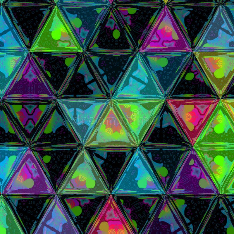 Abstract Background Low Poly Textured Triangle Shapes in Random. Stock ...