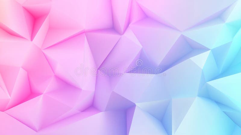 Background with Low Polygonal Triangular Pattern in Line Art Stock ...