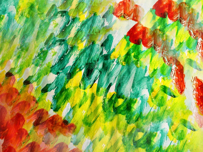 A Background Made of an Abstract Painting with Waves and Wavy Lines in ...