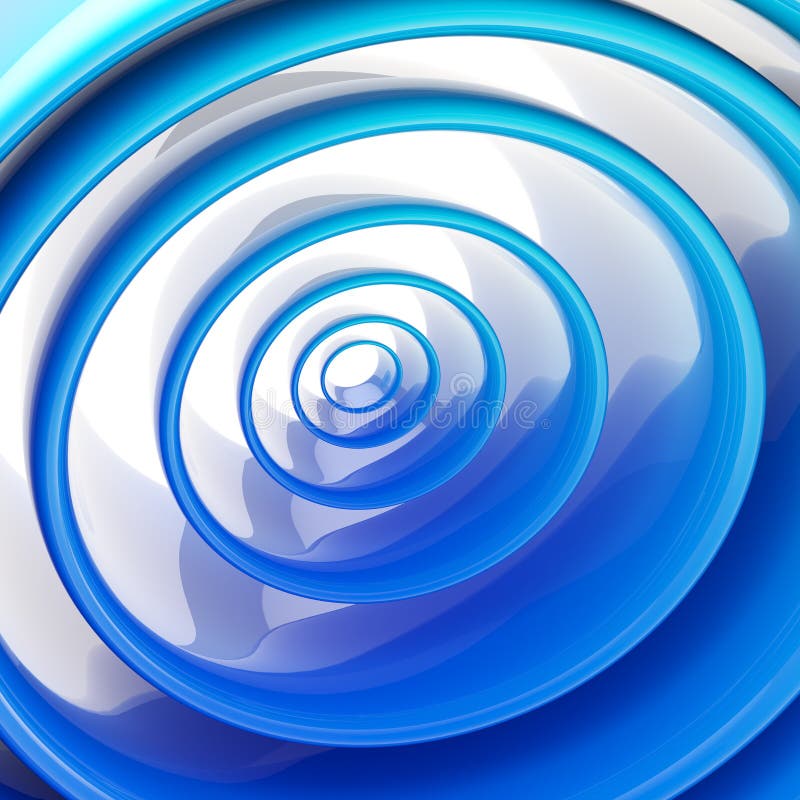 Background Made of Abstract Plastic Circles Stock Illustration ...