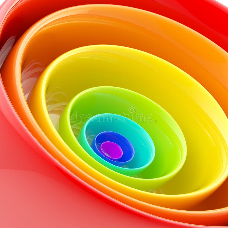 Background Made of Abstract Plastic Circles Stock Illustration ...