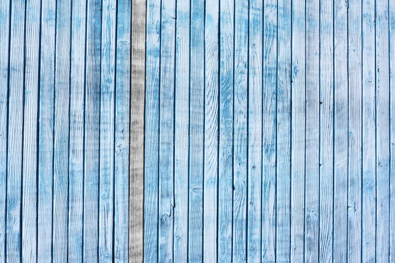 Light Blue-green Weathered Wooden Fence Stock Image - Image of rough ...
