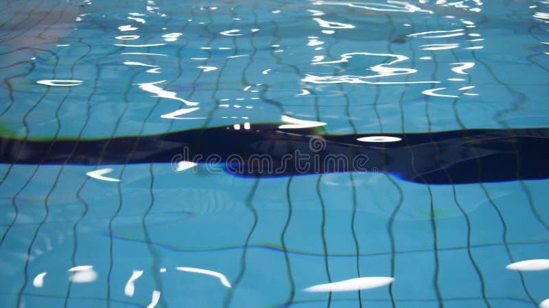 Background Made of a Close-up of Pool Water. Close-up of Pool Water ...