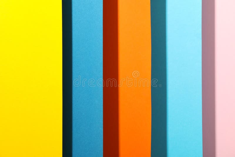 Background Made of Color Sheets, Close Up Stock Image - Image of ...