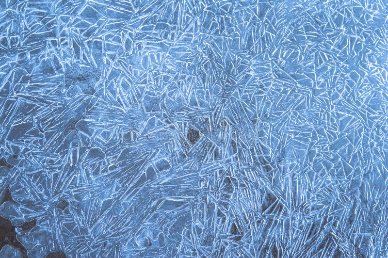 Background Made of Ice. Ice Patterns. Stock Image - Image of frost ...