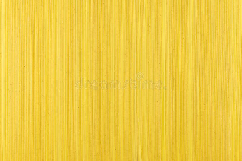 Background Made of Long Yellow Spaghetti Pasta, Top View. Stock Image ...