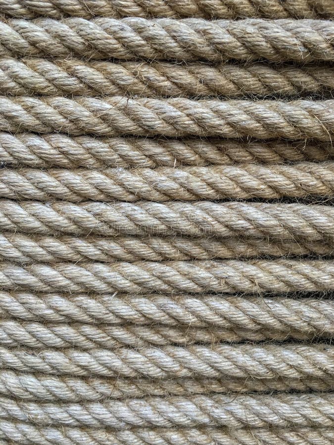 Background Made of Many Ropes. Stock Image - Image of boat, close ...