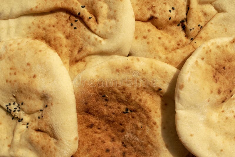 Multigrain Indian Brun Pav Bread Loaves Stock Image - Image of closeup ...