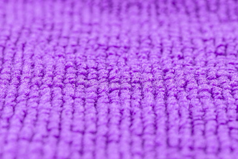 Background Made of Purple Microfiber Fabric, Selective Focus. Stock ...