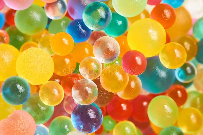 Background Made with Scattered Color Balls Stock Photo - Image of ...