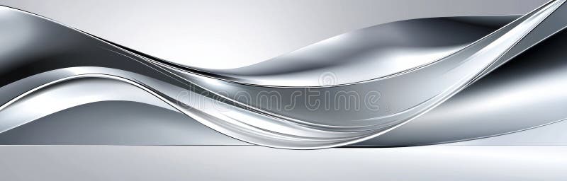 The Background is Made Up of Shiny Lustrous Chrome Metallic Patterns ...