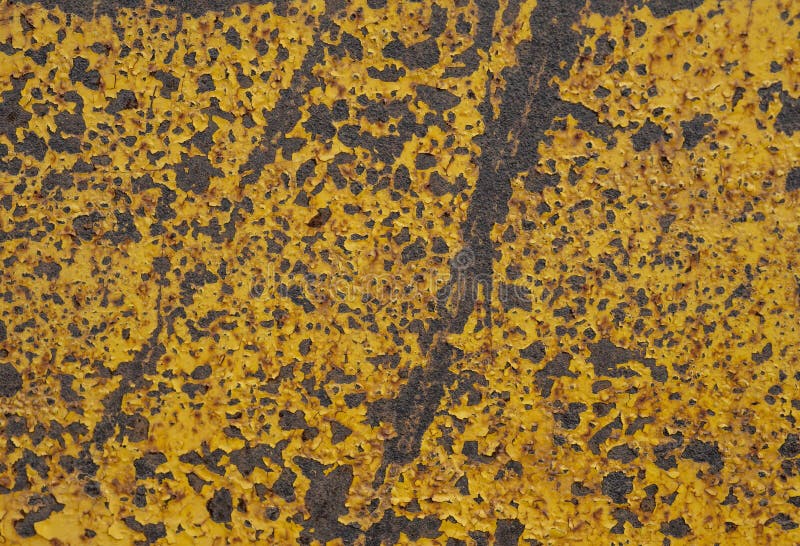 Yellow Rusty, Stained High Quality Background Stock Image - Image of ...