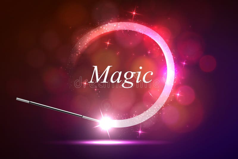 Background magical glow stock illustration. Illustration of circus ...