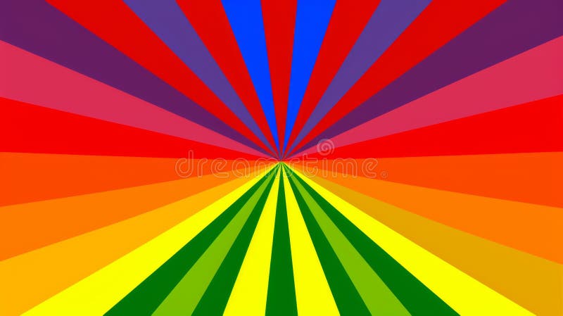 Background with Many Color Lines Converge on the Center Stock ...