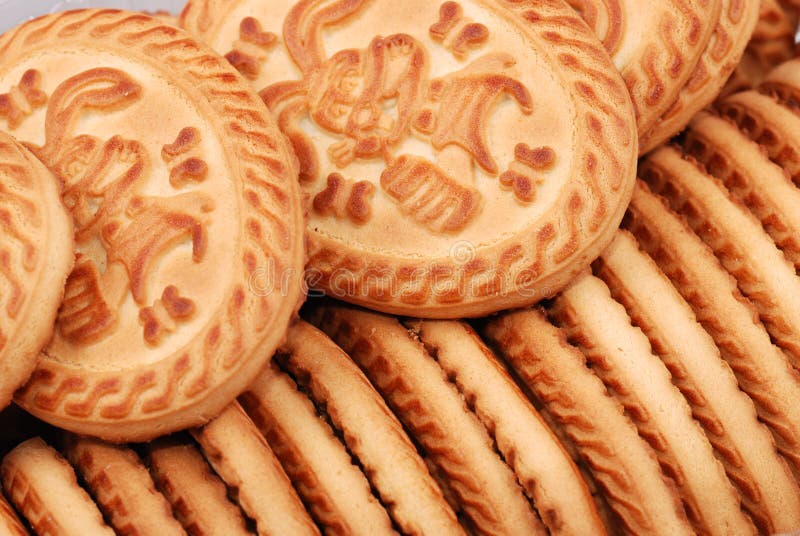 Background from Many Cookies Stock Photo - Image of round, baked: 14960160