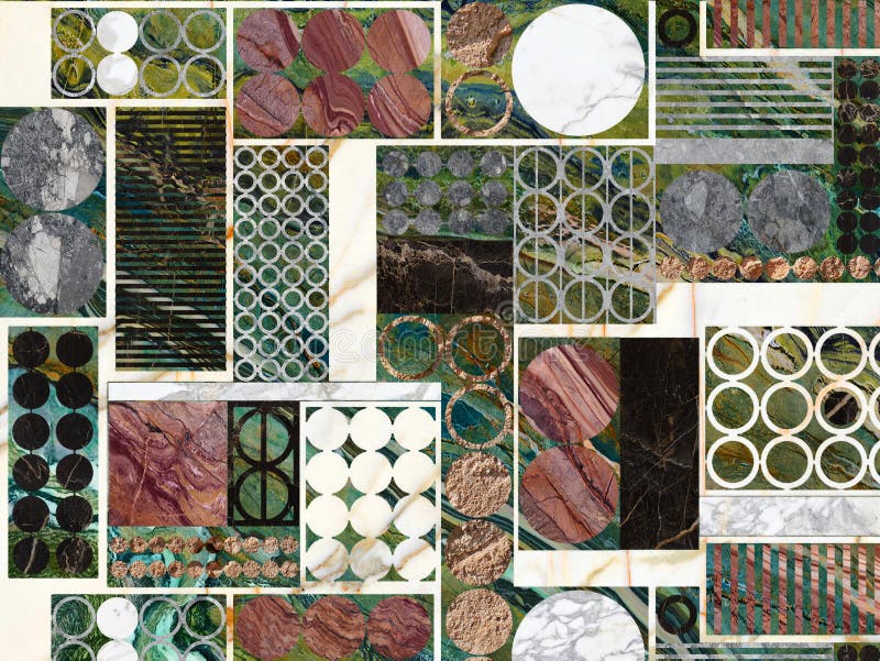 Background of a Marbles Mixed in Different Shapes Stock Image - Image ...