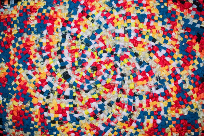 Background of the Mat, Associated of Multi-colored Pieces Stock Photo ...